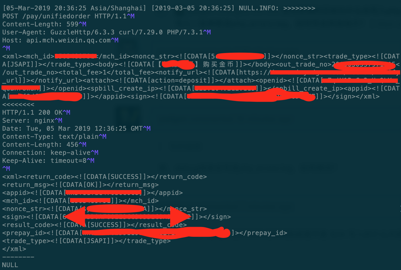 微信公众号内唤起支付，会写入一些参数进php_errors.log，如何写进其他地方？ · Issue #1482 · w7corp/easywechat · GitHub