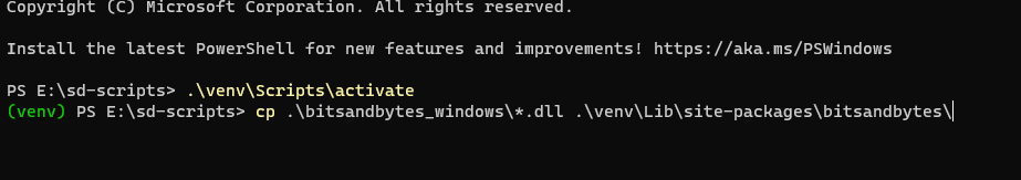 Error During Windows Installation Resolved · Issue 37 · Kohya Sssd