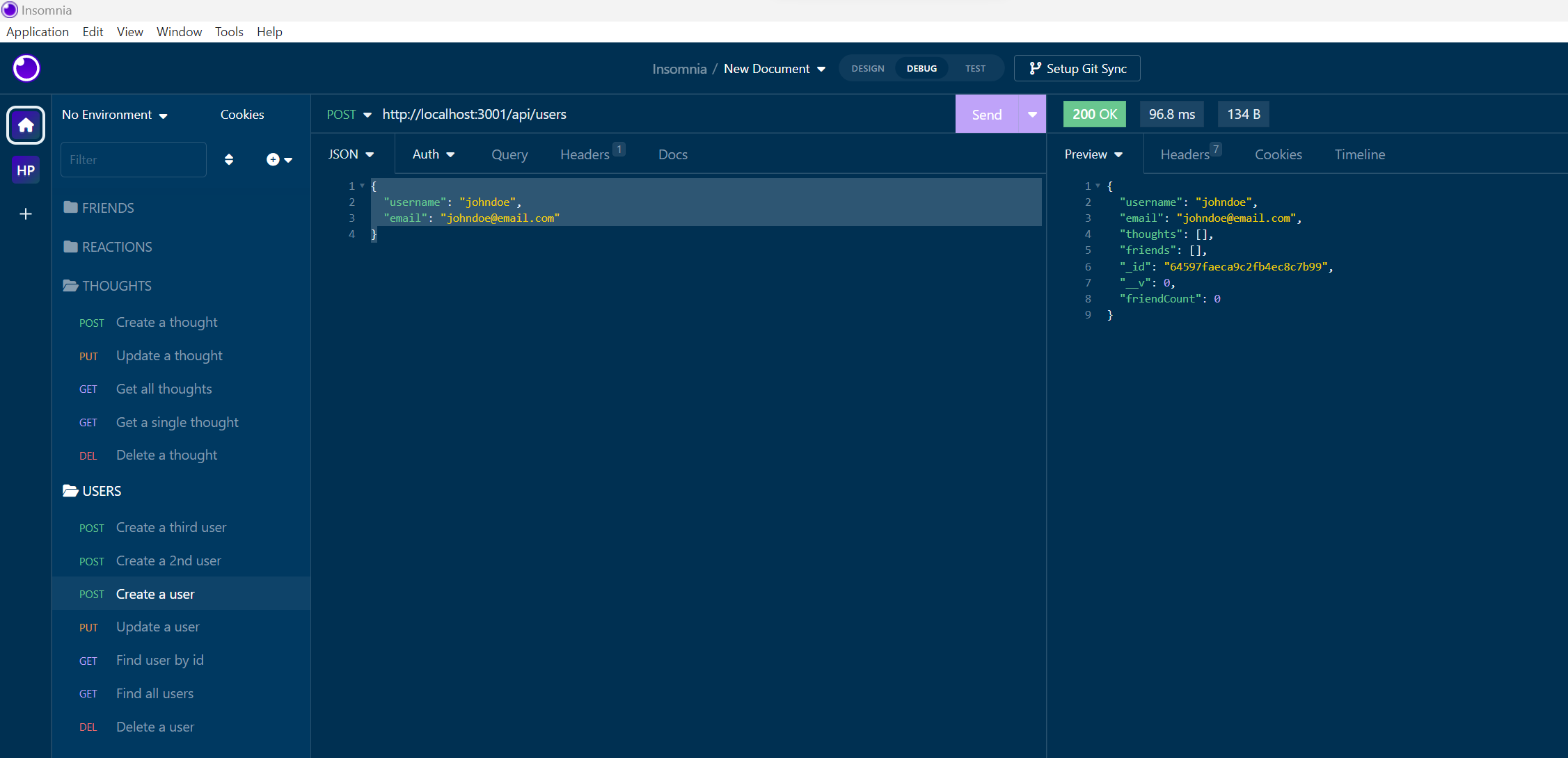 GitHub - harold-fv/Social-Network-API: Social Network API