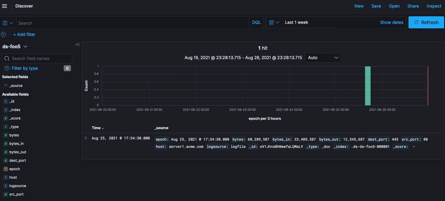 [BUG] Dataseries indexes cant be accessed in UI at all. · Issue #737 ...
