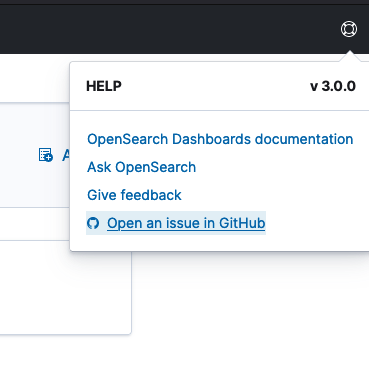 Feedback button on OpenSearch Dashboards · Issue #1571 · opensearch ...