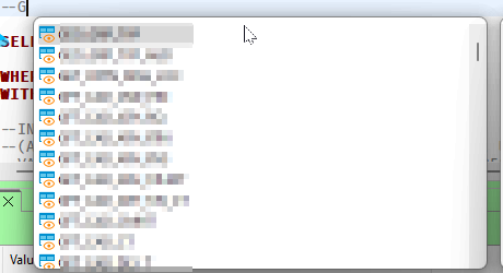 Table list Pop-up disappear with ESC not working · Issue #18810 · dbeaver/dbeaver · GitHub