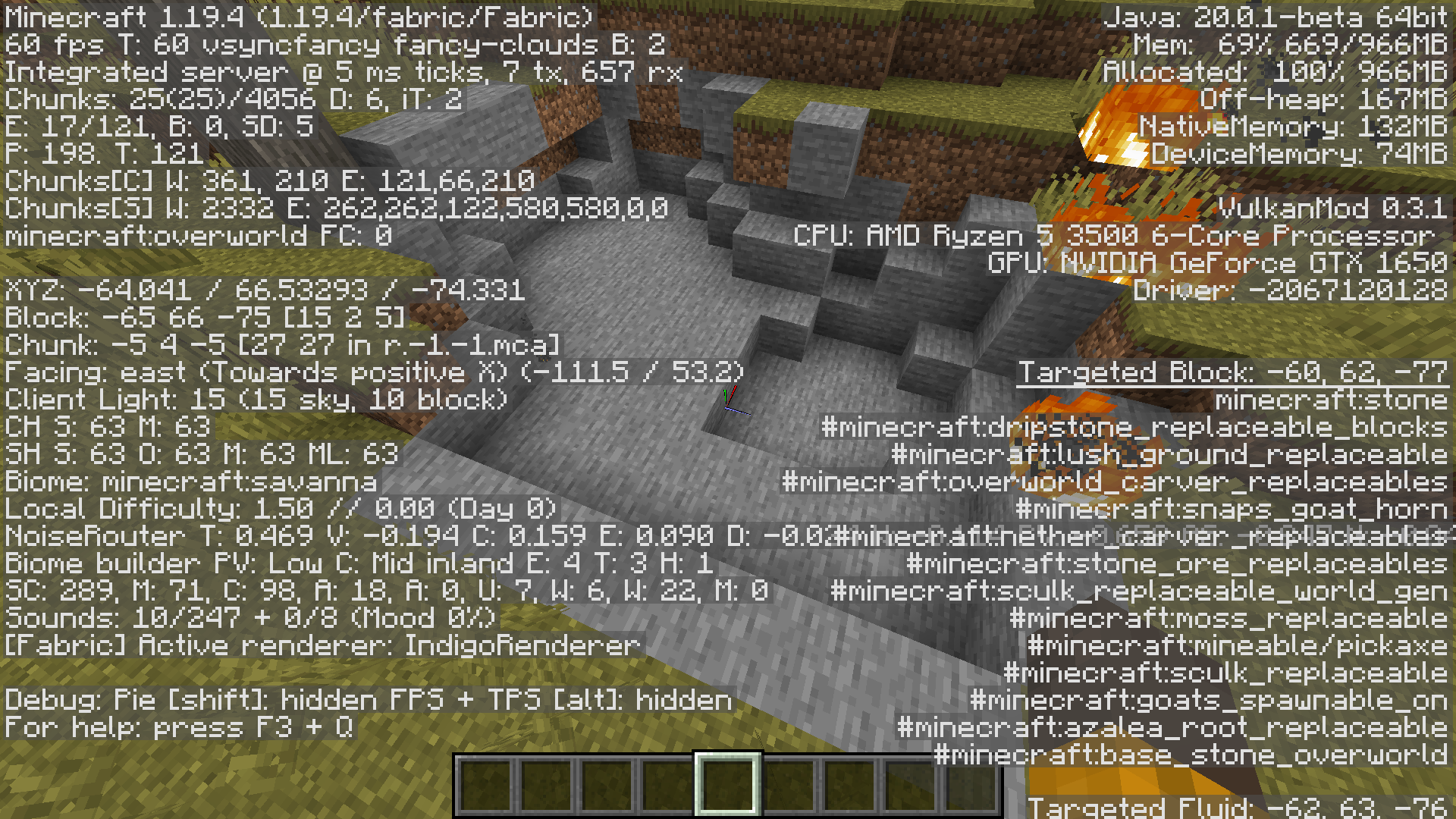 Invisible lava. · Issue #246 · xCollateral/VulkanMod · GitHub