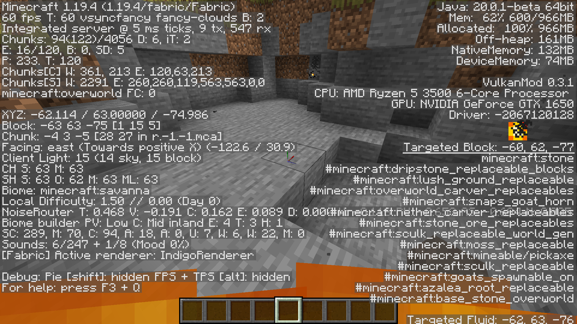 Invisible lava. · Issue #246 · xCollateral/VulkanMod · GitHub