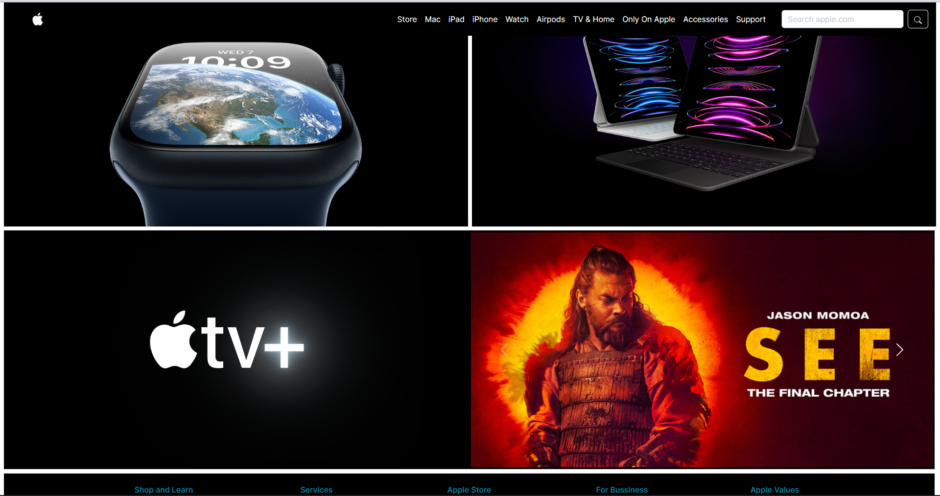 GitHub - Mitul30M/Apple-Official-Website-Framework: Apple Official ...