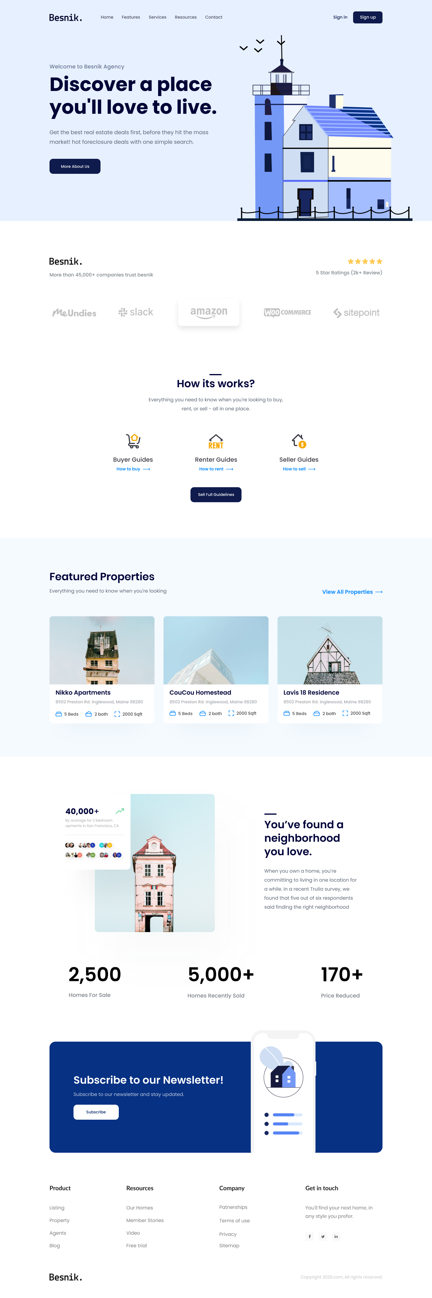 GitHub - blueWhale1202/Real-Estate-Landing-Page