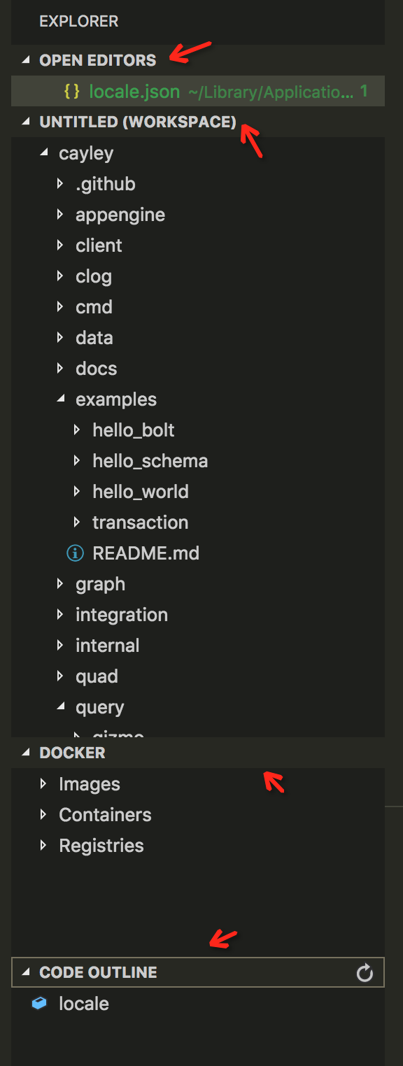 Navigate views(panels) by shortcuts in explorer · Issue #2500 · VSCodeVim/Vim · GitHub