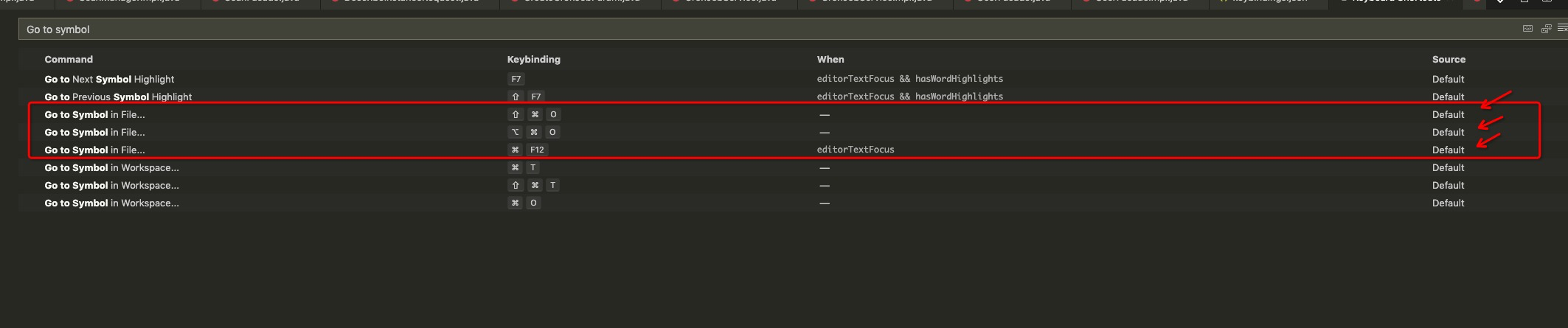 Upgrade version cause keyboard shortcuts conflicts · Issue #94666 · microsoft/vscode · GitHub