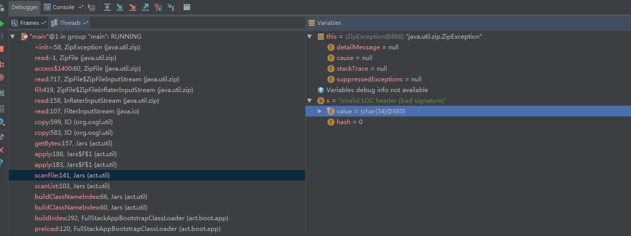 invalid LOC header (bad signature) · Issue #358 · actframework/actframework · GitHub