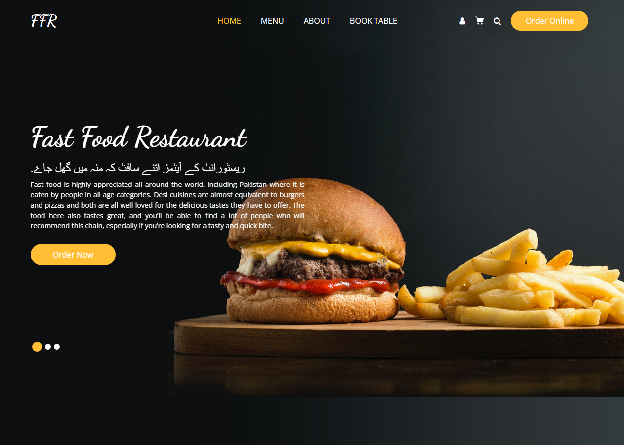 GitHub - Salman-Ahmed-Siddiqui/FastFoodRestaurantWebsite: Fast Food ...
