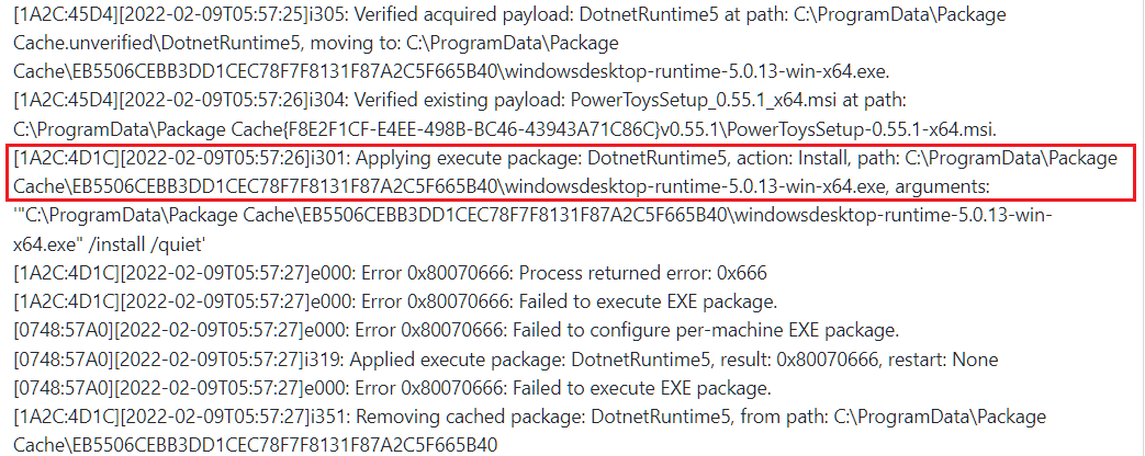 Cant reinstall powertoys · Issue #16187 · microsoft/PowerToys · GitHub