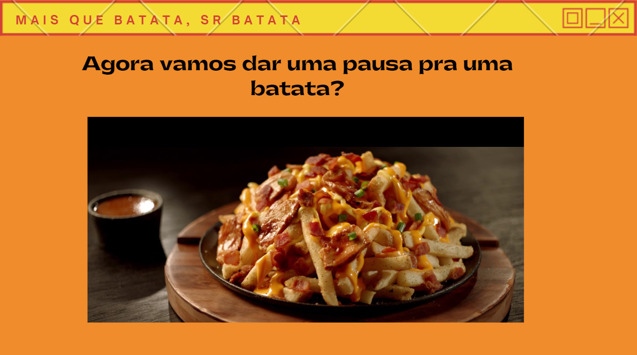 GitHub - KathllynSantos/Sr.Batata_Projeto: Bem-vindo à lanchonete Sr. Batata 🥔, o lugar perfeito ...