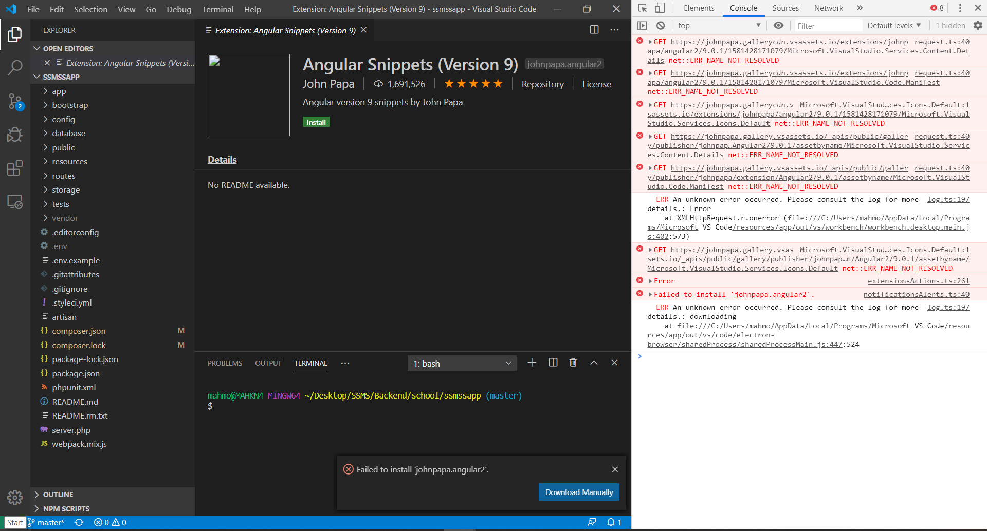 Extensions require manual install · Issue #90933 · microsoft/vscode ...