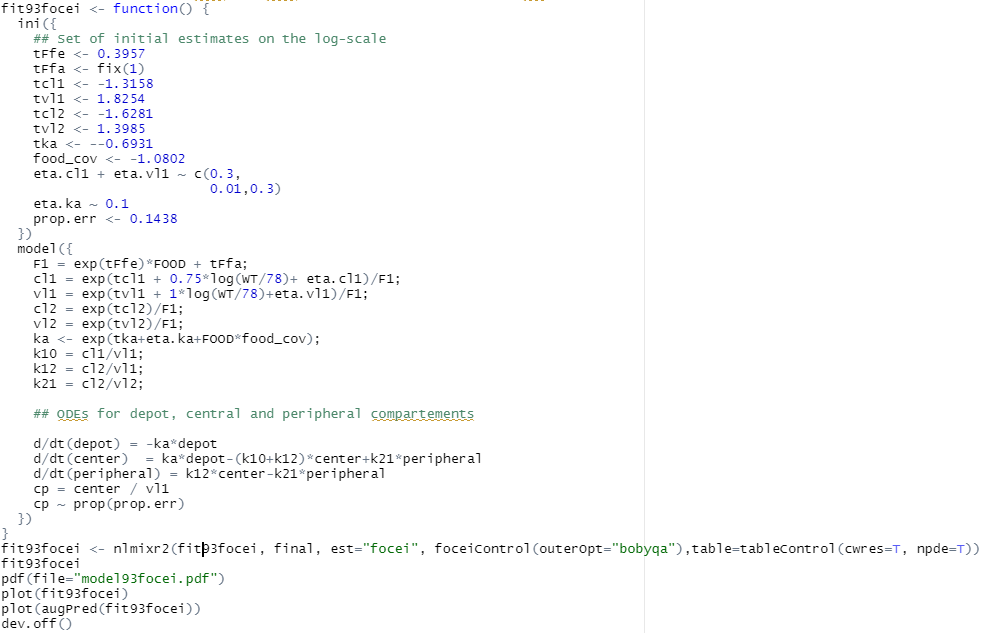 Issue with parameter estimation involving subject status (categorical covariate) · nlmixr2 ...