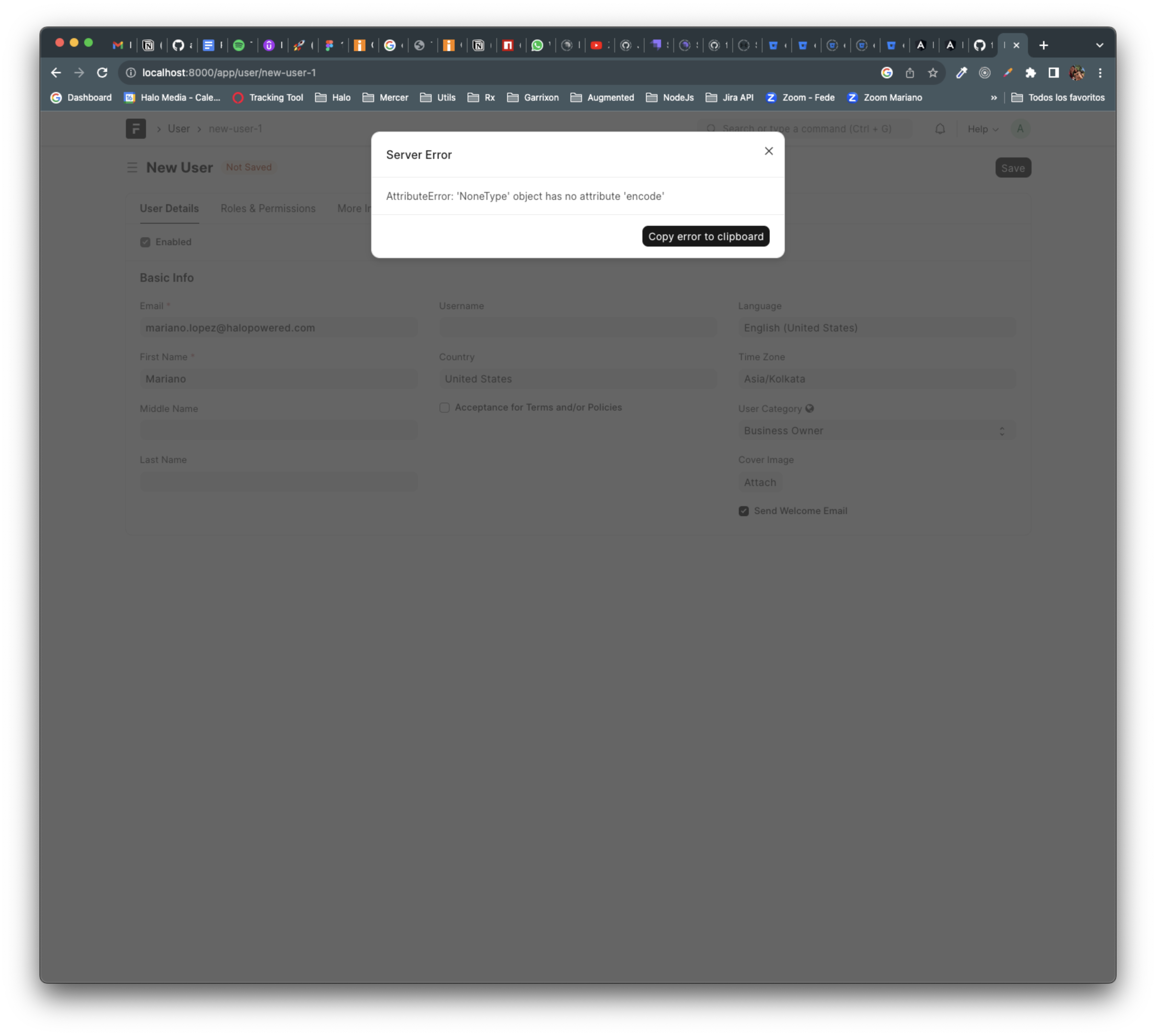 Failed to create a new User · Issue #647 · frappe/lms · GitHub