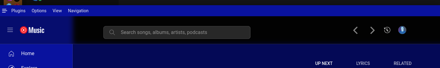 [Feature Request]: Tweak styling for album-color-theme when blur-nav-bar is enabled · Issue ...