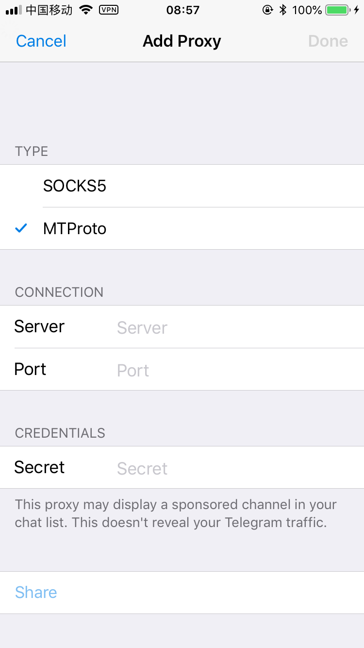 not work · Issue #2 · Srar/telegram-socks5-proxy · GitHub