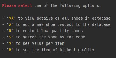 GitHub - archicoder22/finalCapstone: Program for stocktaking and stock ...