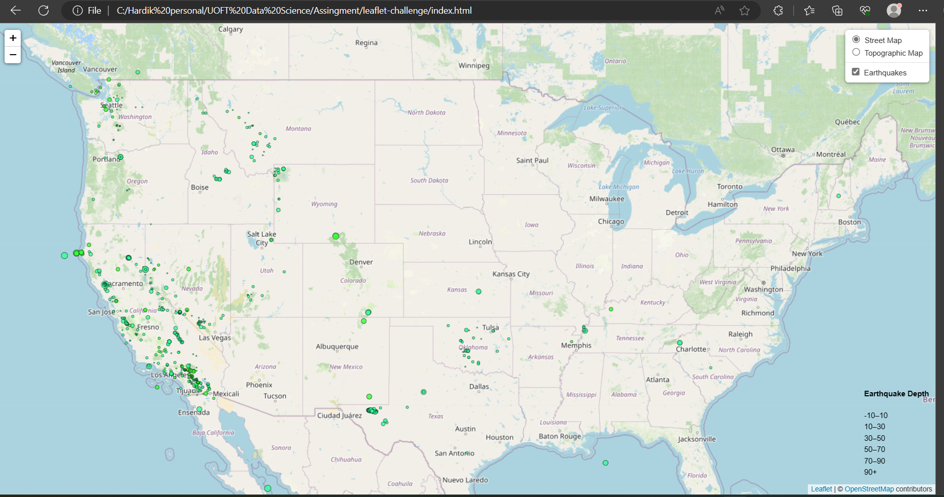 GitHub - Hardikgehlot1/Project_leaflet: This project is developing a way to visualize USGS data ...