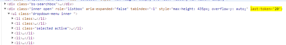 Can T Find The Last Selected Data Token · Issue 2094 · Snapappointments Bootstrap Select · Github