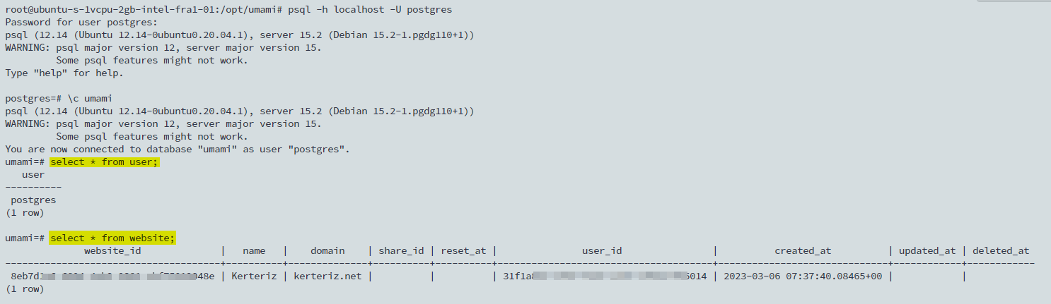 V2 migration broke my site! · Issue #1986 · umami-software/umami · GitHub