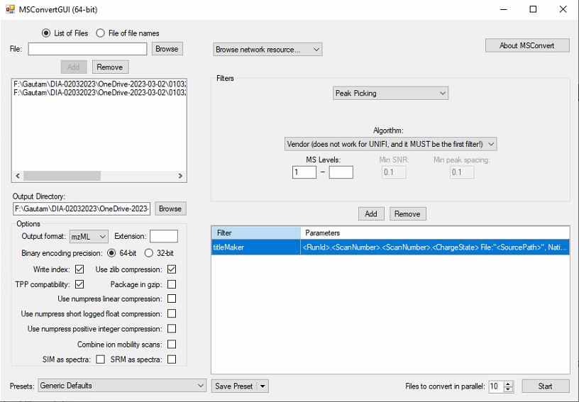 DIA-NN and .raw-.mzML peak picking · Issue #1025 · Nesvilab/FragPipe · GitHub