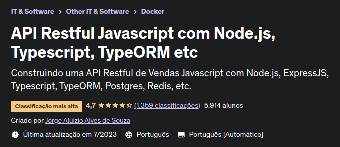GitHub - felipesauer/course-api-restful-de-vendas