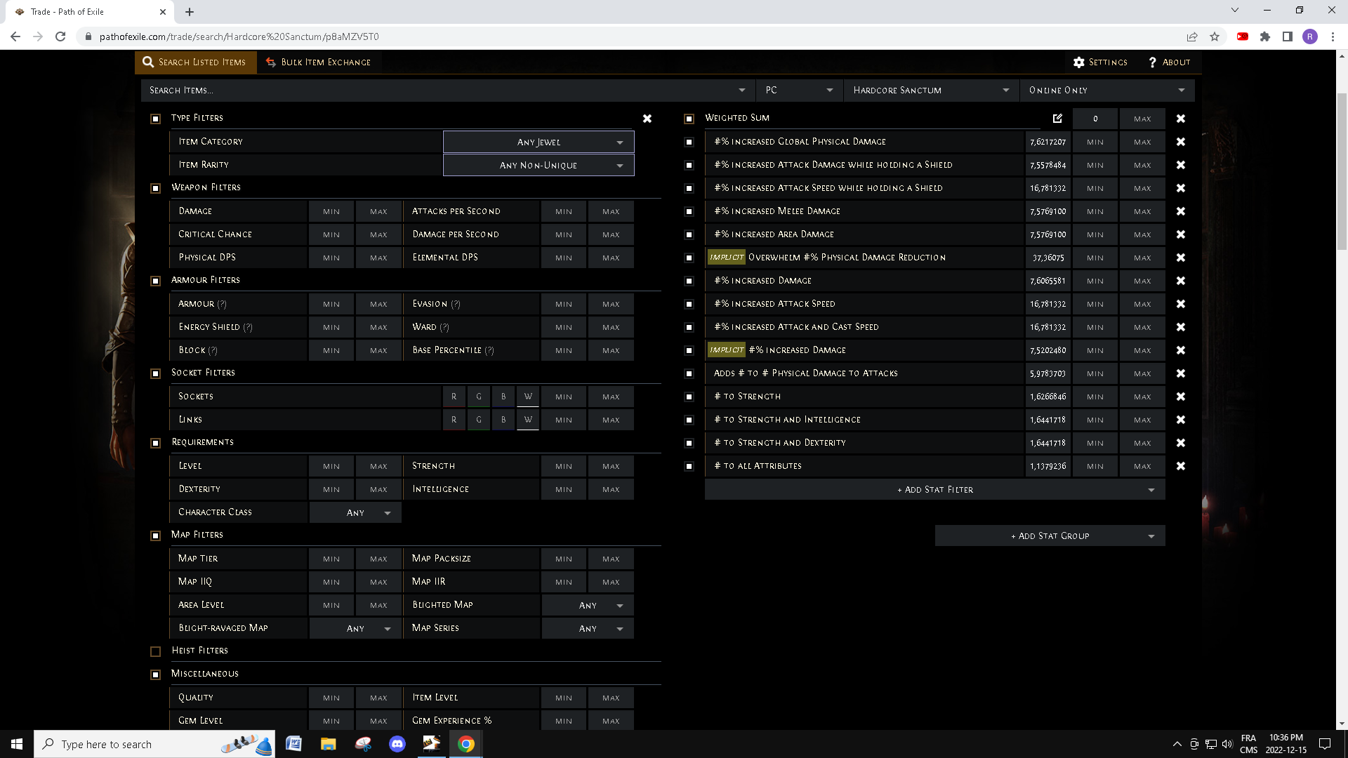 Bleed seems to be bugged when searching dps item with new trade search · Issue #5371 ...