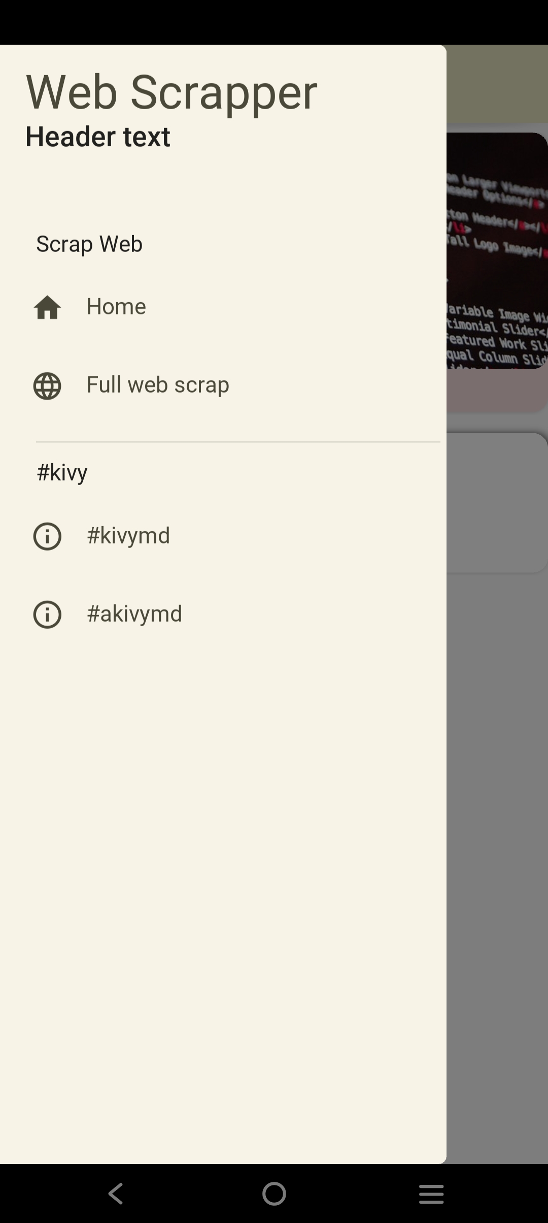 GitHub - Sharelove123/web-scrap: This is a web scraping application with kivy framework