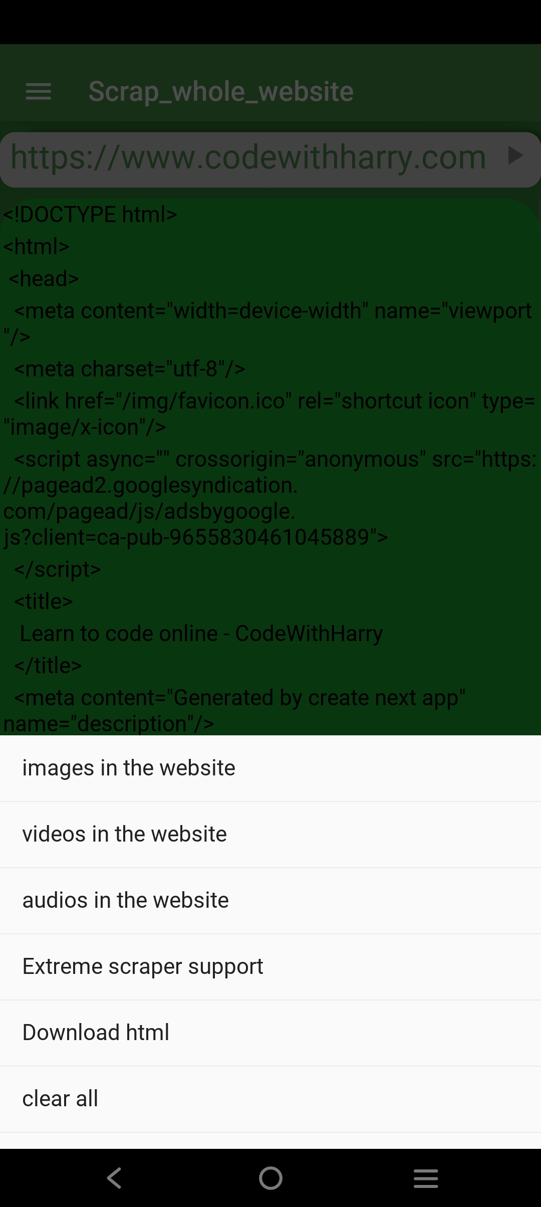 GitHub - Sharelove123/web-scrap: This is a web scraping application with kivy framework