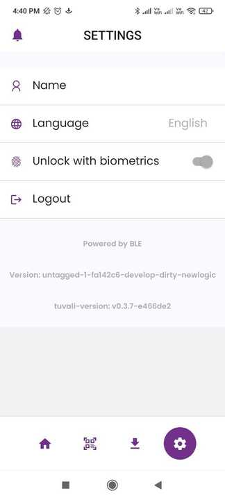 iOS - "Use biometrics" button is not working when resident attempts to set biometric and ...