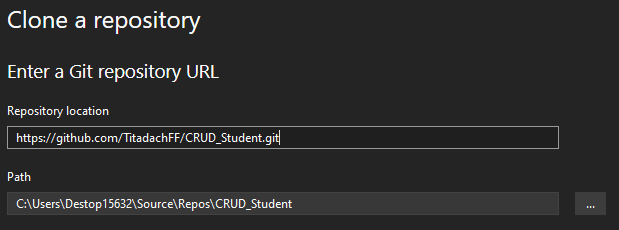 GitHub - TitadachFF/CRUD_Student