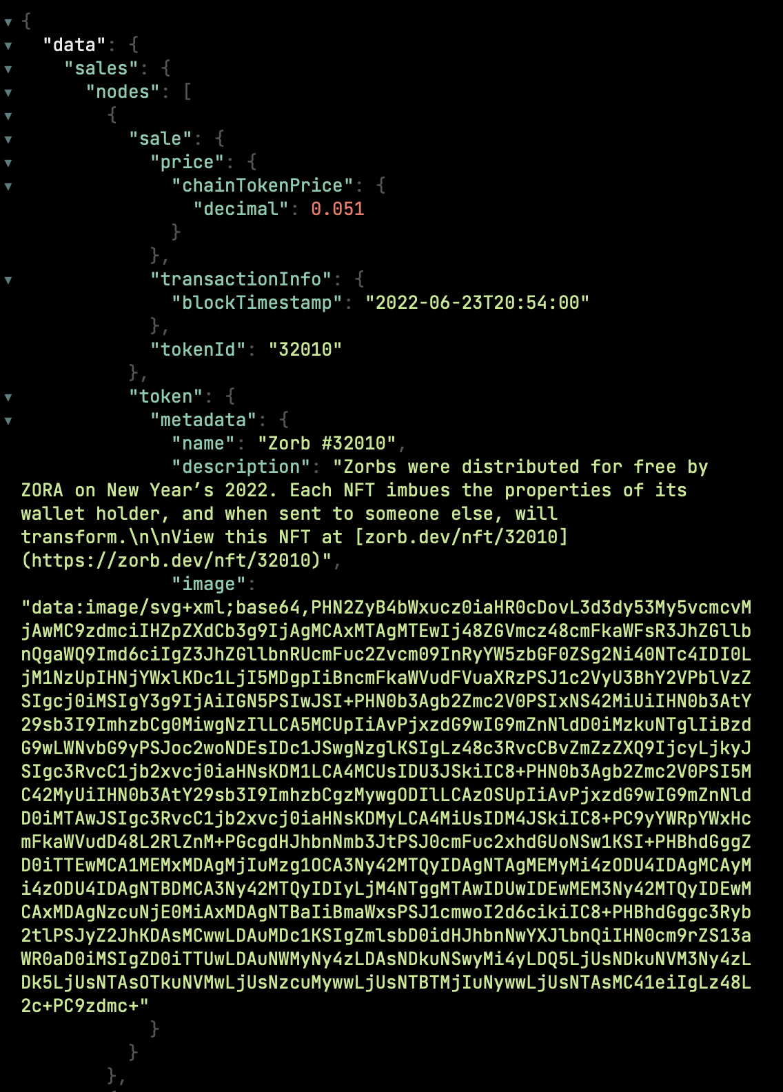 GitHub - nptacek/zorb_sales_visualizer: a recent zorb sales visualizer built with ZORA API and ...