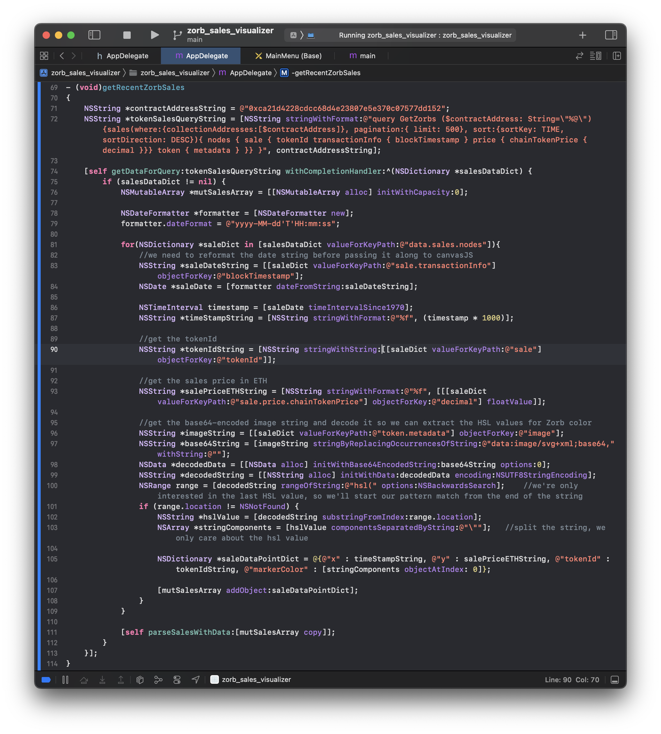 GitHub - nptacek/zorb_sales_visualizer: a recent zorb sales visualizer built with ZORA API and ...