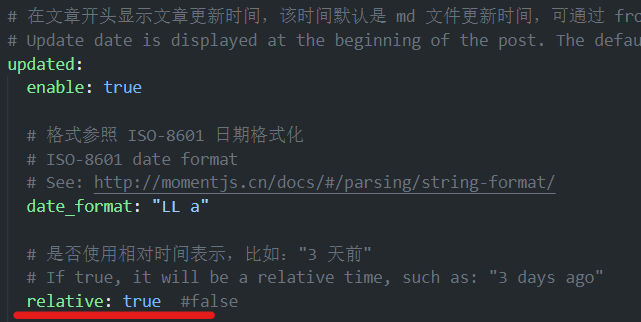 文章 “更新时间” 选择 “相对时间” 后无法变化 · Issue #1014 · fluid-dev/hexo-theme-fluid ...