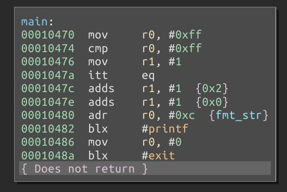 Incorrect IL for ARM ITT instruction · Issue #1344 · Vector35 ...