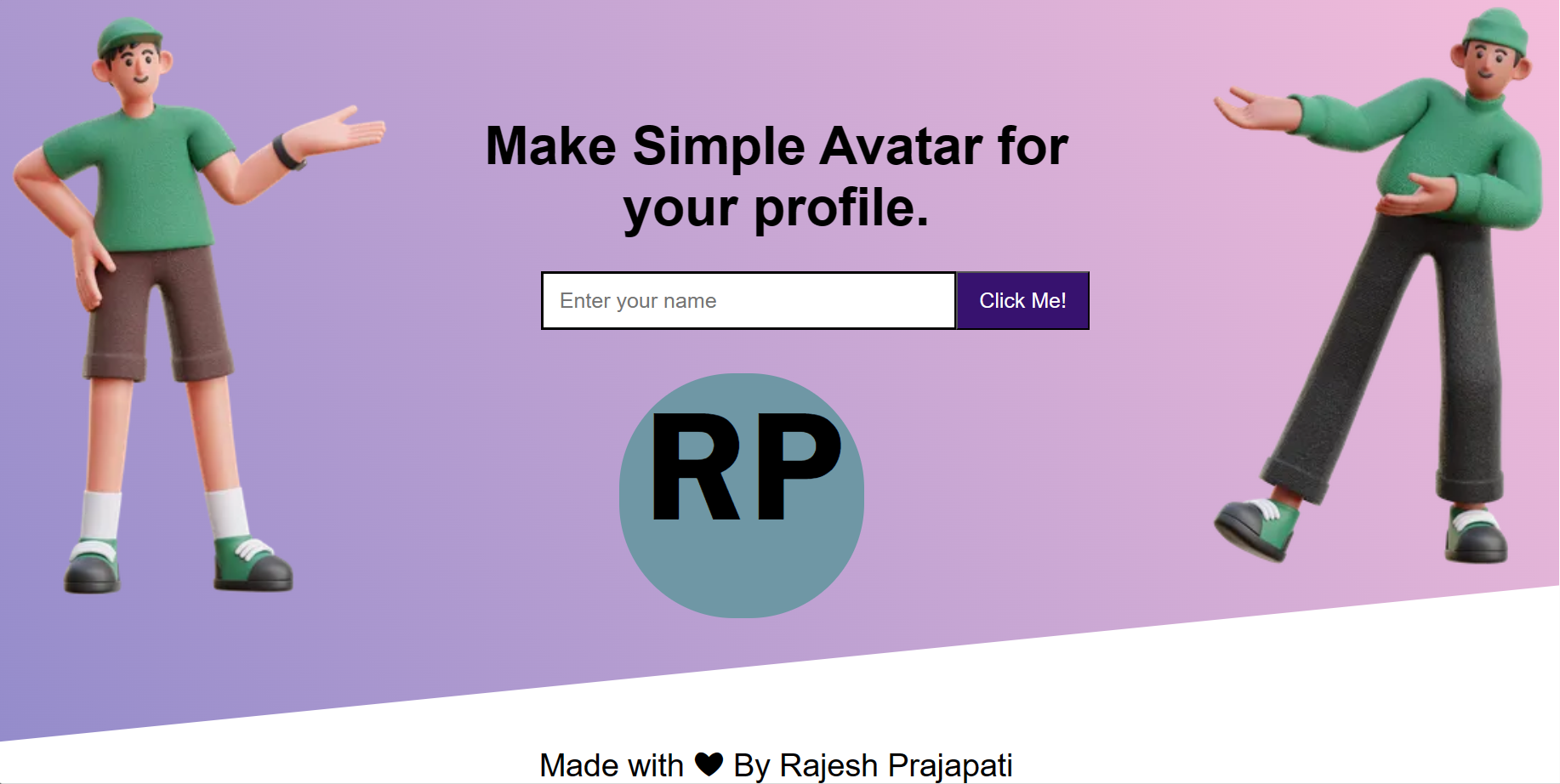 GitHub - Raajesh3108/Avatar-Generator