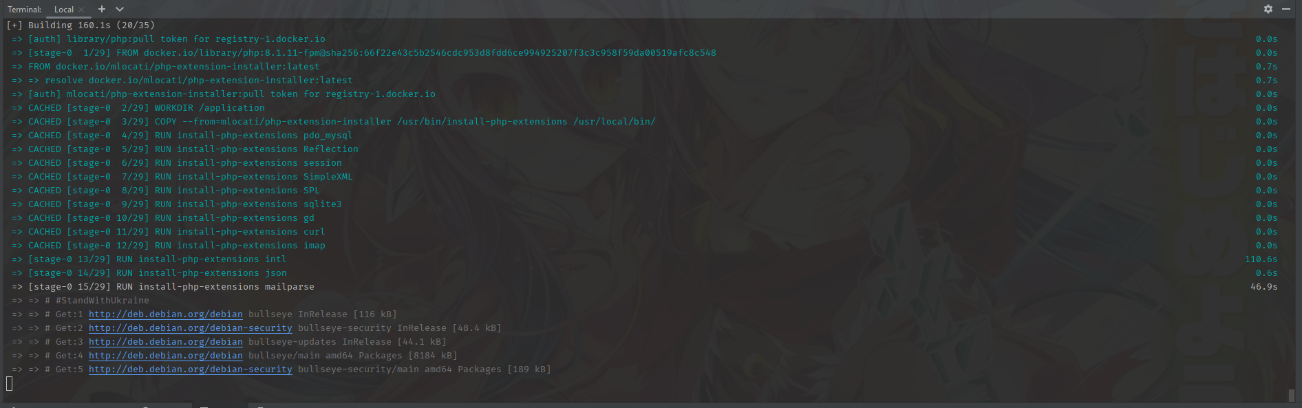 Slow build 900+ second: · Issue #645 · mlocati/docker-php-extension ... Slow build 900+ second: · Issue #645 · mlocati/docker-php-extension ...
