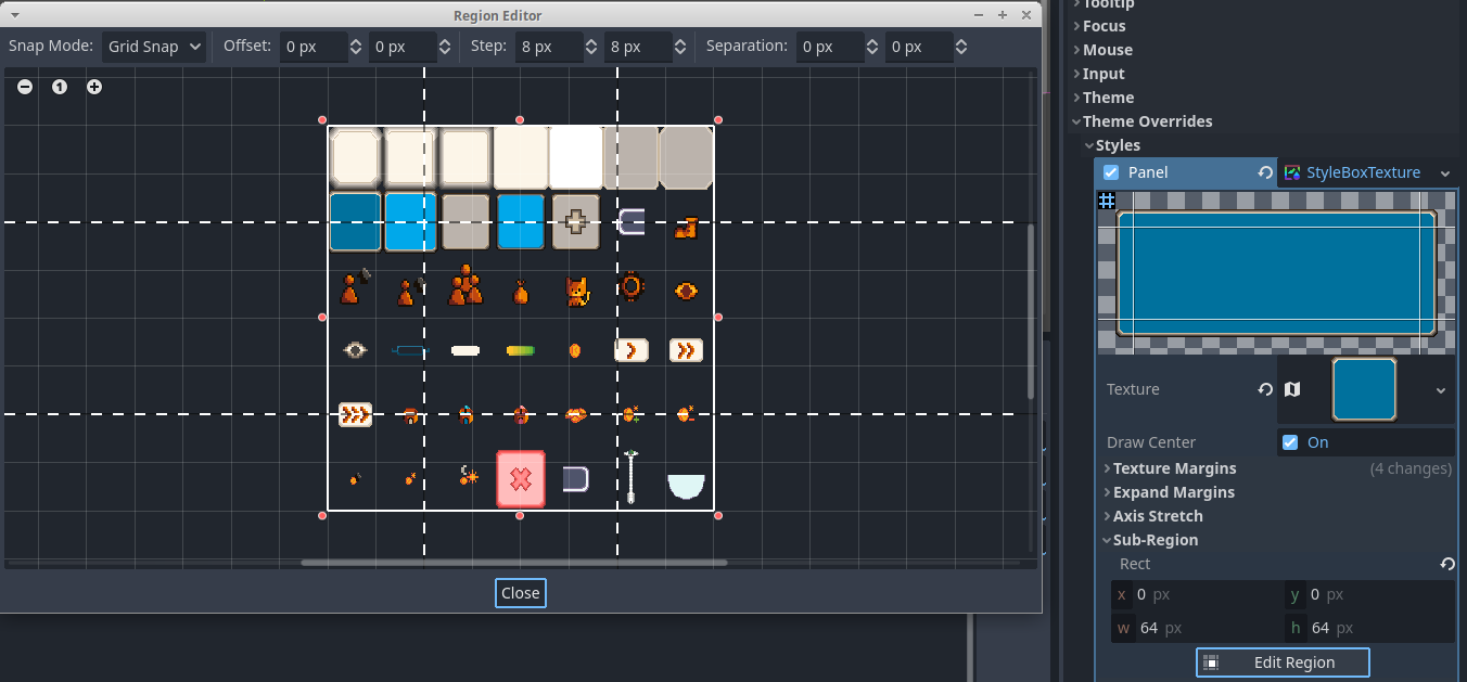 Region Editor not showing the correct image when using Atlas texture in StyleBoxTexture · Issue ...