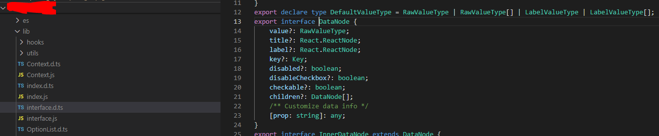 Export TreeSelect DataNode Type · Issue #30622 · ant-design/ant-design · GitHub