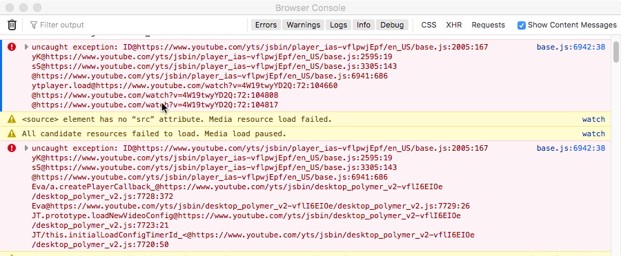 YouTube borked after disabling or removing Iridium · Issue #771 · ParticleCore/Iridium · GitHub