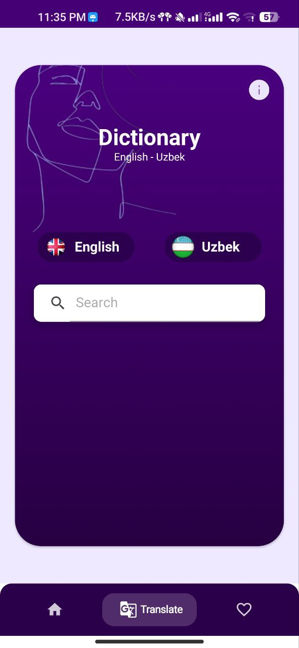 GitHub - AzizbekLive/Dictionary: This Dictionary app is a simple yet ...