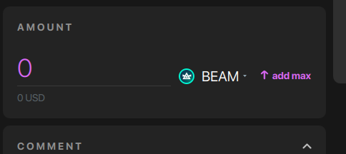 Missing icon in AmountInput + max button · Issue #588 · BeamMW/beam-ui · GitHub
