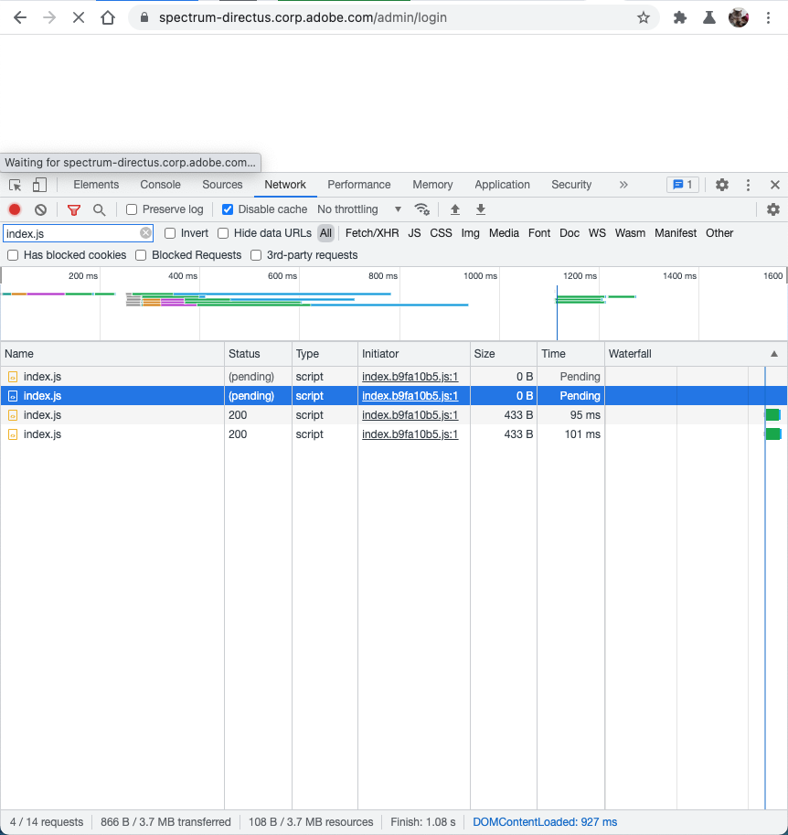 Loading non-existing App extension causing Server Gateway timeout · Issue #7874 · directus ...