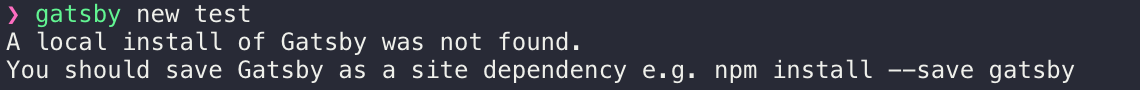 Having issues running `gatsby` command after installing globally · Issue #1306 · gatsbyjs/gatsby ...
