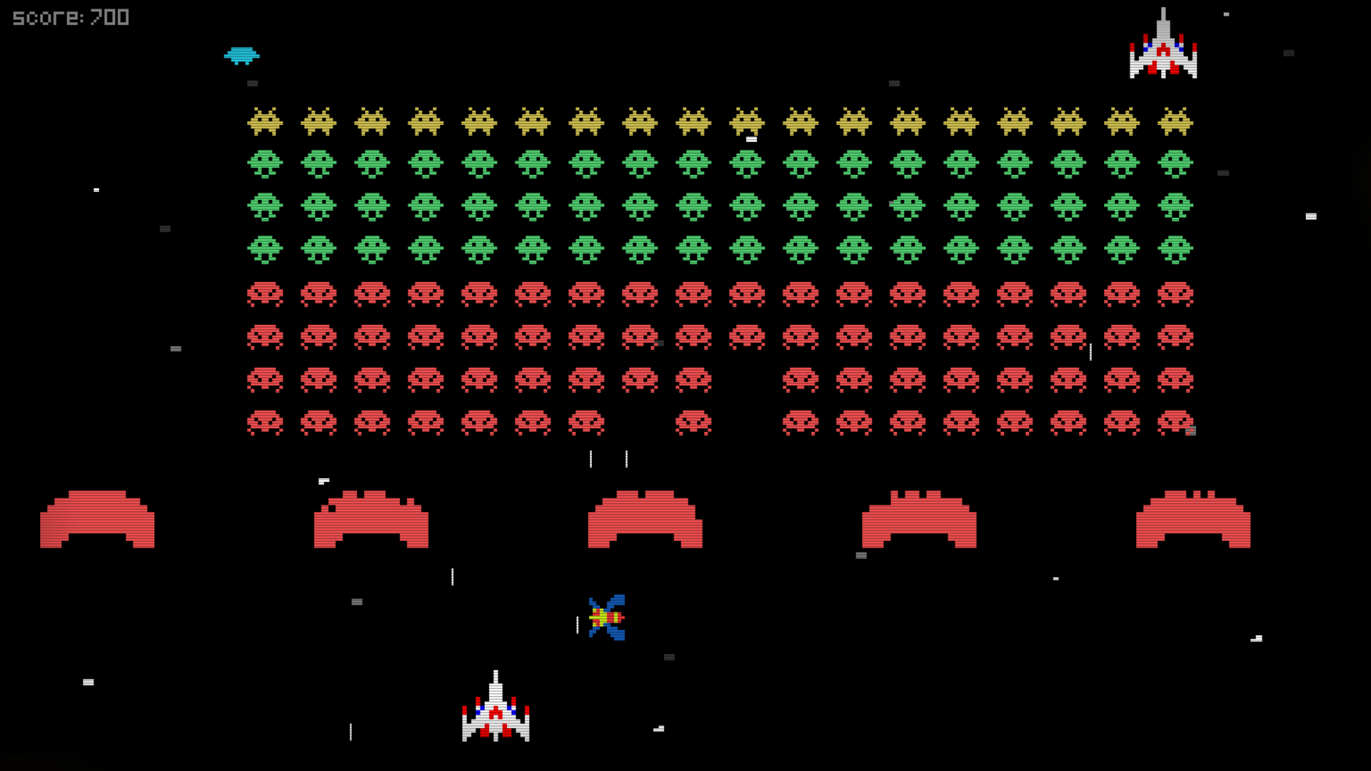 GitHub - Guilherme-Ataliba/Snake_Invaders: Game inspired by galaga and space invaders