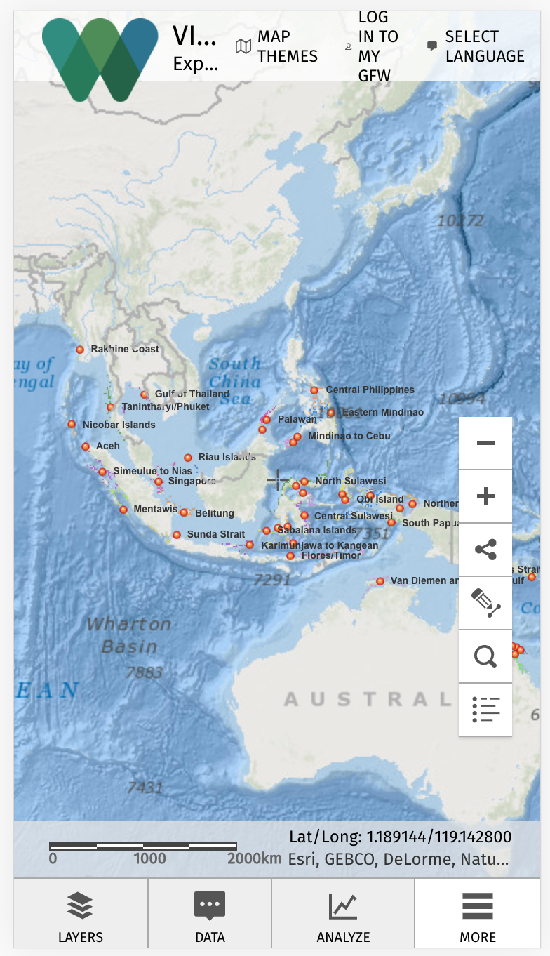 Mobile - Align UI elements like in PROD · Issue #1069 · wri/gfw-mapbuilder · GitHub