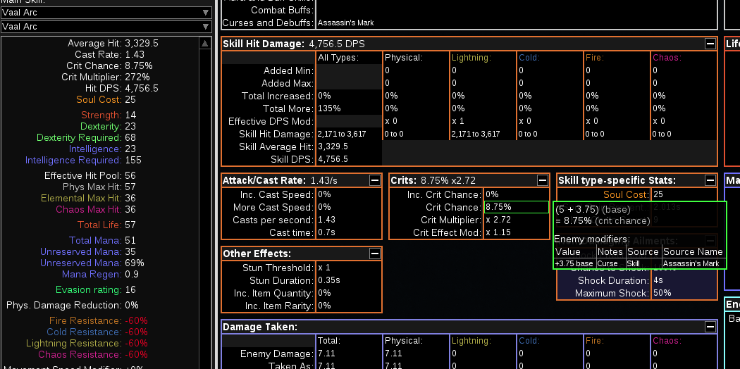 Mine Aura Effect affects Marks and Curses · Issue #6854 · PathOfBuildingCommunity/PathOfBuilding ...