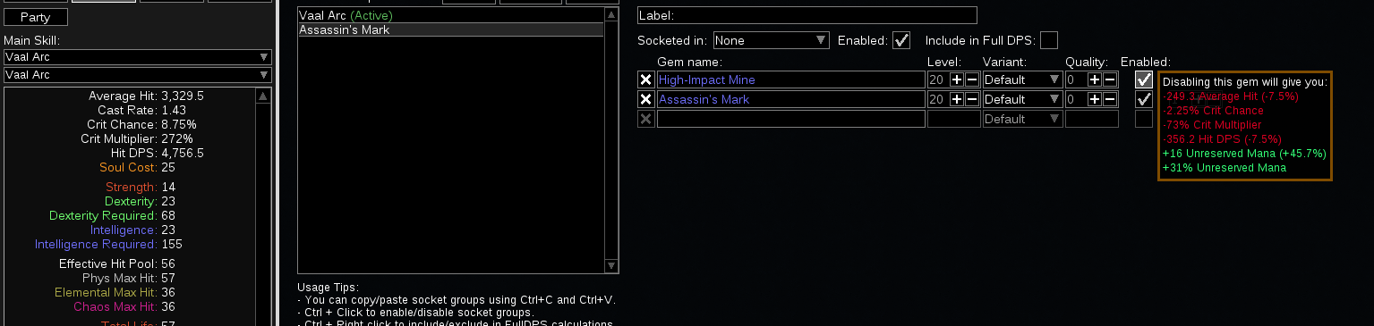 Mine Aura Effect affects Marks and Curses · Issue #6854 · PathOfBuildingCommunity/PathOfBuilding ...