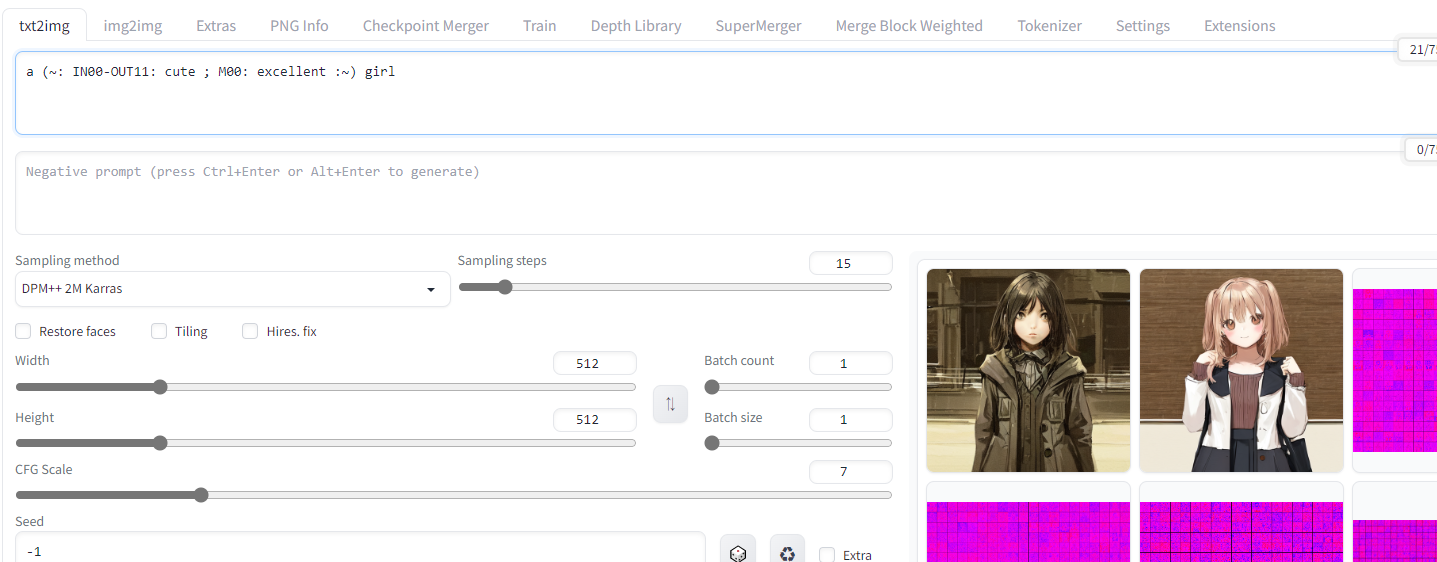 使用layer prompt的时候显示的两张图一样，其实生成的是两张不同的图，但是都显示了同一张 · Issue #3 · hnmr293/stable-diffusion-webui ...